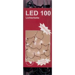 BURI Lichterkette 100LED warmweiß Weihnachtsbaumbeleuchtung Weihnachtsdeko Partylicht