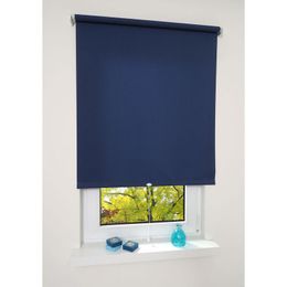Liedeco - Springrollo dunkelblau, lichtdurchlässig Größe 62X180 cm