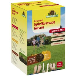 TerraVital Spiel & Freude Rasen - 3 kg - Neudorff