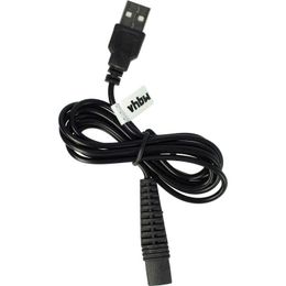 Ladekabel kompatibel mit Braun Series 9 9095cc Type 5790, 9240s Type 5791 Rasierer - Netzkabel, 120 cm - vhbw