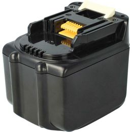 vhbw - Akku kompatibel mit Makita BDF343, BDF343446RFJ, BDF343RHEX, BDF343RHEX4 Elektrowerkzeug (7500mAh Li-Ion 14,4 v)