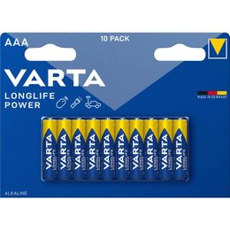 Longlife Power Micro aaa Batterie 4903 LR03 (10er Blister) - Varta