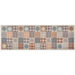 KüchenTeppich,Küchenmatte,Küchenvorleger Waschbar Mosaik Mehrfarbig 60x300 cm VESS374443 MAISONCHIC