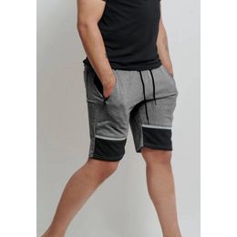 FORBEST Sweatshorts Kurze Basic Sport Sweat Shorts (1-tlg) 4158 in Dunkelgrau