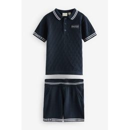 Baker by Ted Baker Shirt & Shorts Baker by Ted Baker Strick-Poloshirt und Shorts (2-tlg)