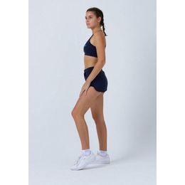 SPORTKIND Funktionsshorts Tennis Sport Shorts 2-in-1 Mädchen & Damen navy blau