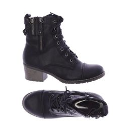 Rieker Damen Stiefelette, schwarz