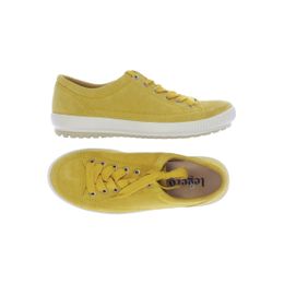 Legero Damen Sneakers, gelb, Gr. 4.5