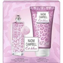 Naomi Campbell Damendüfte Cat Deluxe Geschenkset Eau de Toilette Spray 15 ml + Body Lotion 50 ml