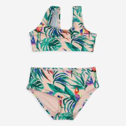TK Maxx Mehrfarbiges Bikiniset mit tropischem Muster
