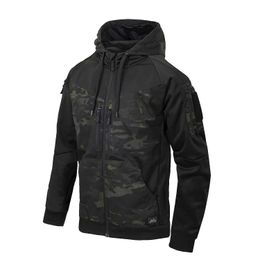 Helikon-Tex Rogue Hoodie Full Zip schwarz/multicam schwarz Gr&ouml;&szlig;e S