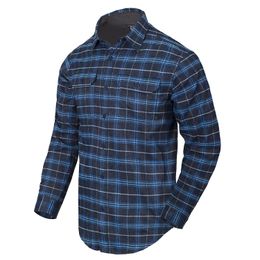 Helikon-Tex GreyMan Shirt (Sale) blue stonework plaid, Größe XXL