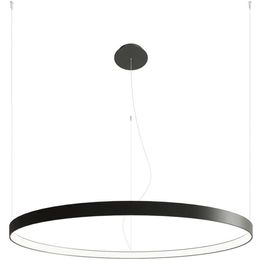Kronleuchter SOLLUX LIGHTING "RIO" Lampen Gr. Höhe: 150 cm, schwarz Pendelleuchte LED Hängeleuchten und Pendelleuchten