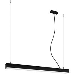 Hängeleuchte SOLLUX LIGHTING "PINNE" Lampen Gr. 1 flammig, Höhe: 150 cm, schwarz LED Hängeleuchten und Pendelleuchten