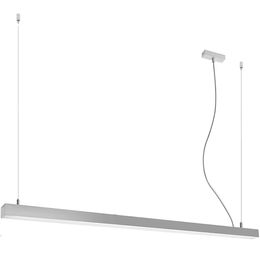 Hängeleuchte SOLLUX LIGHTING "PINNE" Lampen Gr. 1 flammig, Höhe: 150 cm, grau LED Hängeleuchten und Pendelleuchten