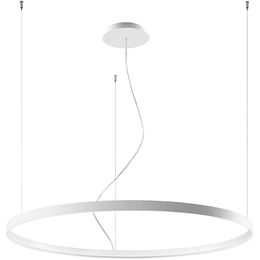 Kronleuchter SOLLUX LIGHTING "RIO" Lampen Gr. Höhe: 150 cm, weiß Pendelleuchte LED Hängeleuchten und Pendelleuchten