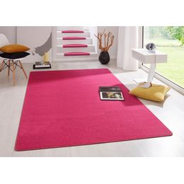 Teppich Hanse Home "Fancy" Teppiche Gr. B/L: 200 cm x 280 cm, 7 mm, 1 St., pink Esszimmerteppiche