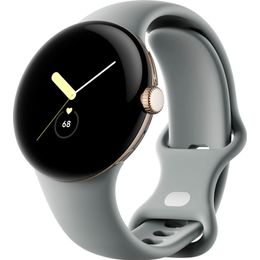 Smartwatch Google "Pixel Watch Wifi" Smartwatches goldfarben (hazel gold) Fitness-Tracker