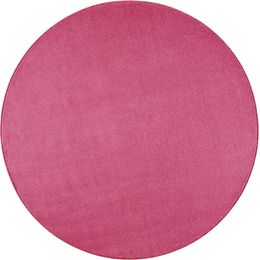 Teppich Hanse Home "Shashi" Teppiche Gr. Ø 200 cm, 8,5 mm, 1 St., rosa Esszimmerteppiche