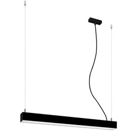 Hängeleuchte SOLLUX LIGHTING "PINNE" Lampen Gr. 1 flammig, Höhe: 150 cm, schwarz LED Hängeleuchten und Pendelleuchten