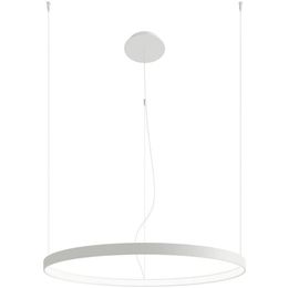 Kronleuchter SOLLUX LIGHTING "RIO" Lampen Gr. 1 flammig, Höhe: 150 cm, weiß Pendelleuchte LED Hängeleuchten und Pendelleuchten