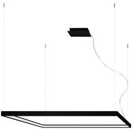 Kronleuchter SOLLUX LIGHTING "NELYA" Lampen Gr. Höhe: 150 cm, schwarz Pendelleuchte LED Hängeleuchten und Pendelleuchten