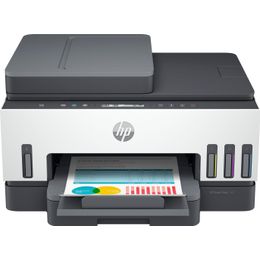 HP Multifunktionsdrucker "Smart Tank 7305" Drucker weiß Multifunktionsdrucker