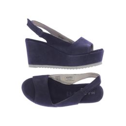 Marc Shoes Damen Sandale, marineblau, Gr. 36