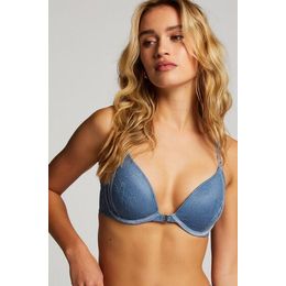 Hunkemöller Hunkemöller Vorgeformter Push-up-Bügel-BH Molly Blau