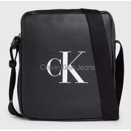 Calvin Klein Jeans Mini Bag, im praktischem Format Herren Schultertasche, schwarz