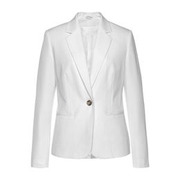 Lascana Blazer Damen Gr&ouml;&szlig;e 38 wei&szlig;