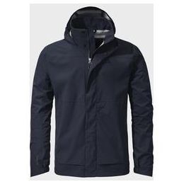 Schöffel Outdoorjacke SCHÖFFEL "2.5L Jacket Bellagio M" Gr. 54, blau (8820, blau) Herren Jacken