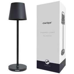 LED-Akku-Tischlampe Dinner Light classic schwarz – Energieeffizienzklasse G