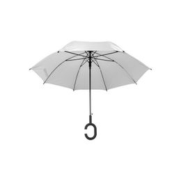Livepac Office Stockregenschirm Regenschirm "Hände frei" / Farbe: weiß