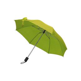 Livepac Office Taschenregenschirm Taschen-Regenschirm / mit Schutzhülle / Farbe: apfelgrün