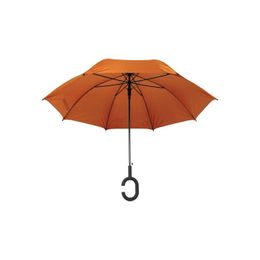 Livepac Office Stockregenschirm Regenschirm "Hände frei" / Farbe: orange