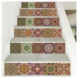 KIKI Aufkleber Selbstklebende Treppenaufkleber als Heimdekoration
