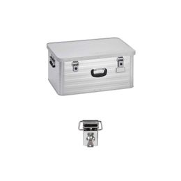 Enders® Aufbewahrungsbox Alubox 80 L+Schloss Set