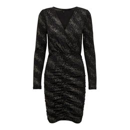 Only Minikleid ONLNEW PELLA L/S WRAP FOIL DRESS JR