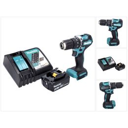 Makita Schlagbohrmaschine DHP 487 RG1 Akku Schlagbohrschrauber 18 V 40 Nm Brushless + 1x Akku 6