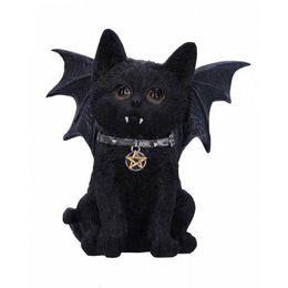 Horror-Shop Dekofigur Schwarze Vampir Katze Vampuss 16cm als zauberhafte