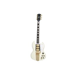 Epiphone E-Gitarre, 1963 Les Paul SG Custom with Maestro Vibrola Classic White