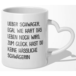 22Feels Tasse Schwager Geschenk von Schwägerin Hochzeit Weihnachten Geburtstag Idee