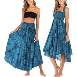 TZTA Trading UG Strandkleid Damen Kleid Beachwear Strandmode doppelter Verschleiß Sommerkleid