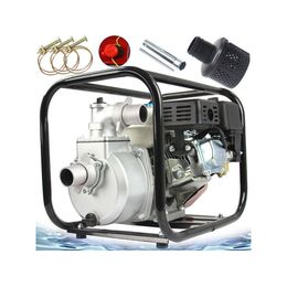 KrafTWelle Werkzeuge Schmutzwasserpumpe Benzin Motorpumpe 7PS Gartenpumpe Teichpumpe Wasserpumpe (1-tlg)