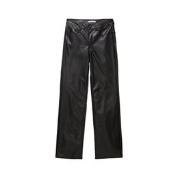 Tom Tailor Denim Bermudas fake leather straight leg pant