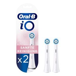 Oral-B Aufsteckbürsten Oral-B iO Sanfte Reinigung Aufsteckbürsten weiß (2 Stück)