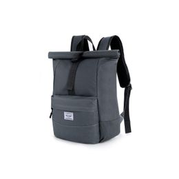 TAN.TOMI Freizeitrucksack Arbeitsrucksack Groß Damen lässiger Rolltop Rucksack Herren Backpack