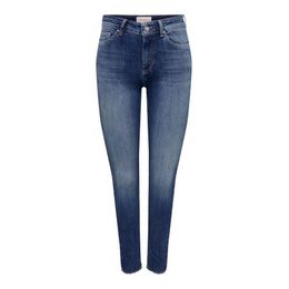 Only Skinny-fit-Jeans ONLBLUSH MID SK ANK RAW DNM REA194