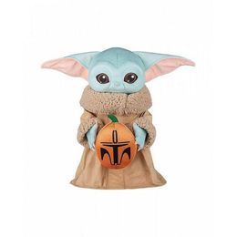 Horror-Shop Dekoobjekt Grogu Baby Yoda Halloween Greeter als Halloween De
